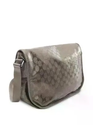 Gucci Silver Tone Shoulder Bags