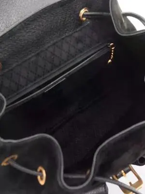 Gucci Bamboo Suede Backpack