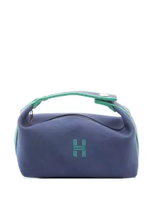 Hermès Bride-a-brac Pm Canvas Handbag - Blue