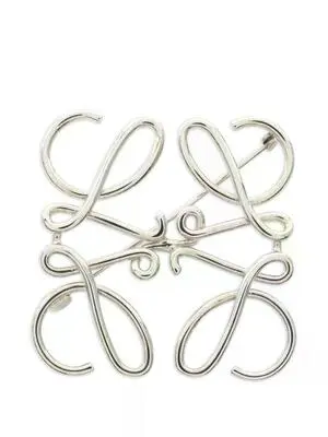 Loewe Silver Tone Pins And Brooches