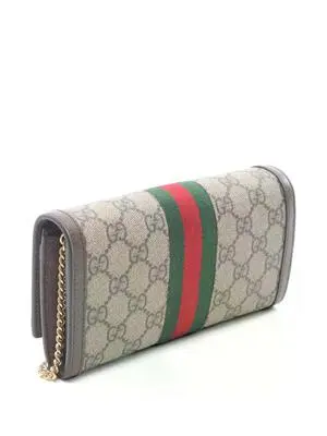 Gucci 2020s Ophidia Gg Supreme Chain Wallet