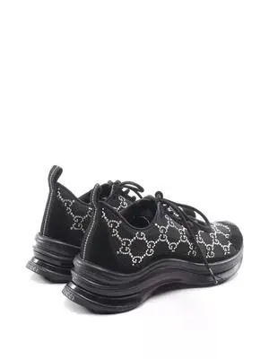 Gucci Gg Rhinestone Sneakers