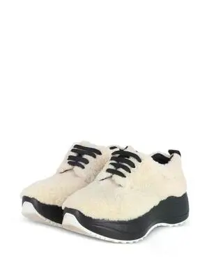 Celine Shearling Sneakers