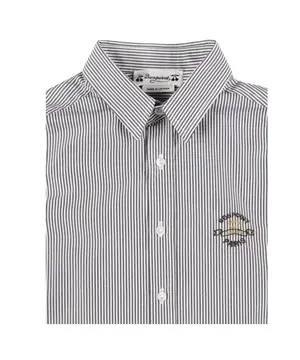 Bonpoint Striped Cotton Poplin Shirt
