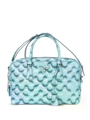 Prada Saffiano Bauletto Handbag