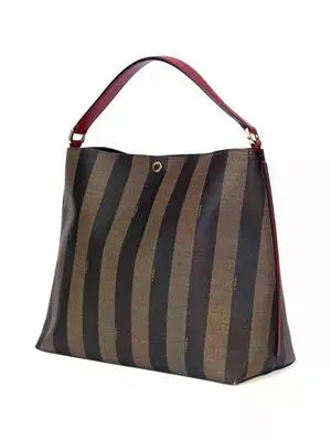Fendi Pequin Handbag