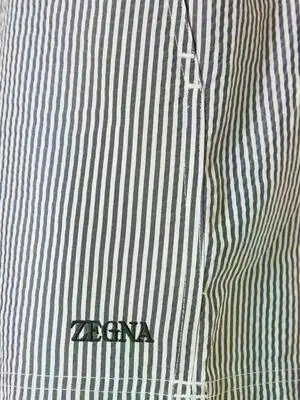 Zegna Striped Swim Shorts