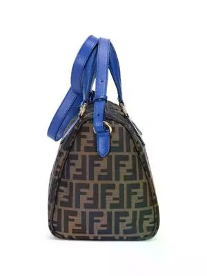 Fendi Zucca Boston Handbag