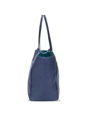 Gucci Swing Leather Tote Bag - Blue