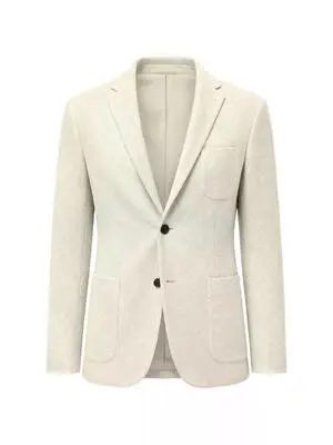 Corneliani Crochet-pattern Patch-pocket Jacket