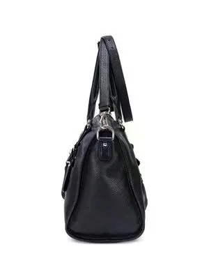 Prada Front Pocket Leather Tote Bag