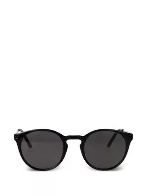Calvin Klein Round Frame Sunglasses - Black