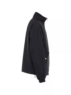 Brunello Cucinelli Navy Padded High Neck Jacket