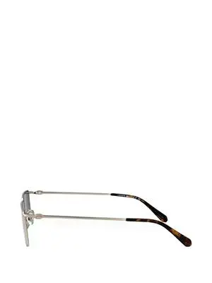 Lacoste Rectangle Frame Metal Sunglasses