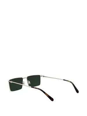 Lacoste Rectangle Frame Metal Sunglasses