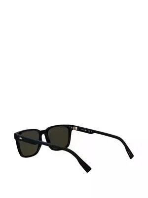 Lacoste Rectangle Frame Sunglasses With Logo Plaque