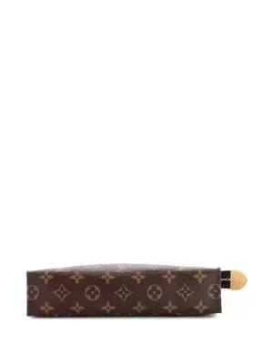 LOUIS VUITTON Trio Toiletry Set Monogram Canvas Pouch