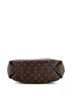 LOUIS VUITTON Sully Pm Monogram Canvas Hobo Bag - Brown