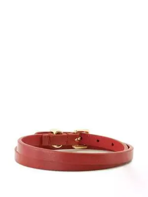 Valentino Garavani Vlogo Signature Wrap Bracelet - Red