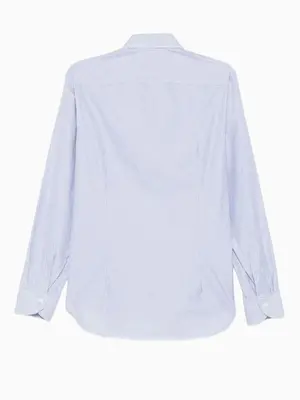 Canali Checked Cotton Shirt