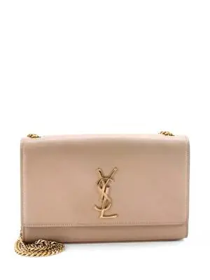 Saint Laurent Monogram Grainy Leather Medium Crossbody Bag