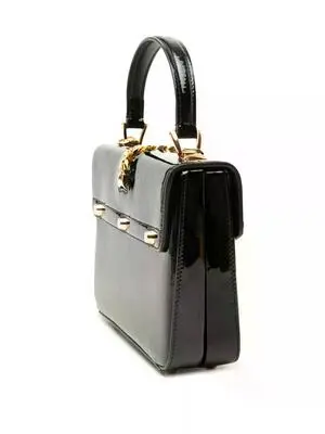 Gucci Patent Sylvie 1969 Top Handle Bag Satchel