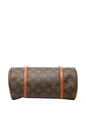 LOUIS VUITTON 1988 Monogram Papillon 26 Handbag - Brown