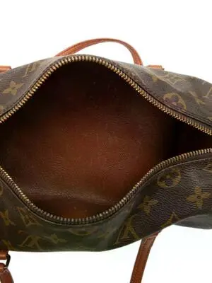 LOUIS VUITTON 1988 Monogram Papillon 26 Handbag - Brown