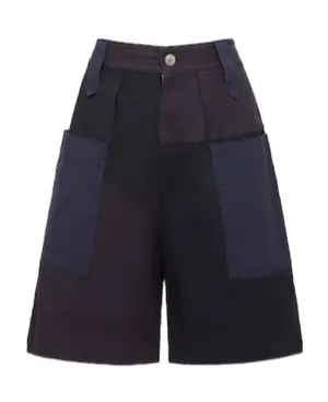 Isabel Marant Étoile Paneled Casual Shorts - Black