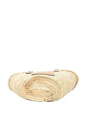 Loewe Raffia Anagram Basket Bag - Neutrals