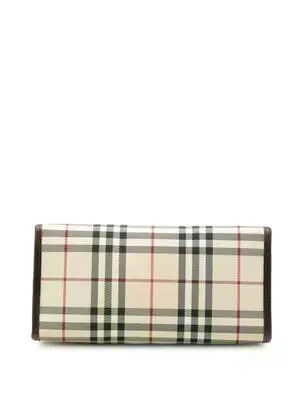 Burberry House Check Canvas Handbag