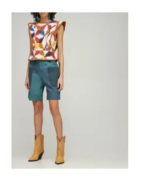 Isabel Marant Étoile Patchwork Casual Shorts