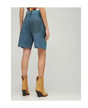 Isabel Marant Étoile Patchwork Casual Shorts