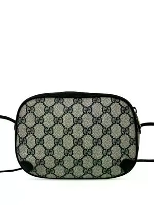Gucci Gg Coated Canvas Crossbody Bag