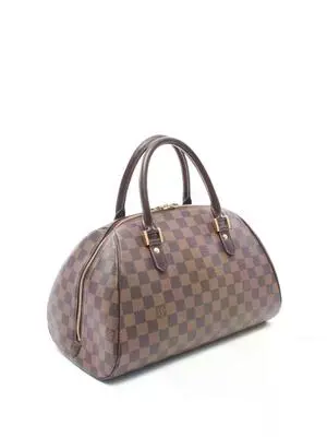 LOUIS VUITTON Damier Ebene Ribera Mm Handbag
