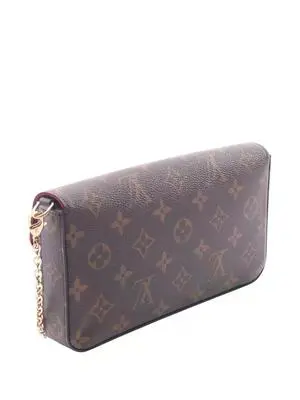 LOUIS VUITTON Monogram Pochette Felicie Crossbody Bag - Brown