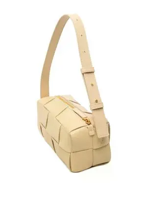 Bottega Veneta Small Cassette Shoulder Bag - Brown