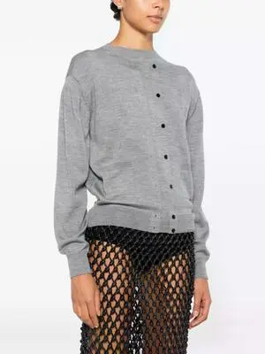 Marie Adam-Leenaerdt Knitted Cut-out Cardigan