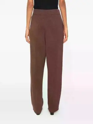Brunello Cucinelli Ribbed Knit Straight-leg Trousers