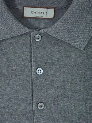Canali Long-sleeve Polo Shirt