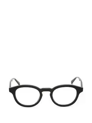 Saint Laurent Round Frame Glasses - Black