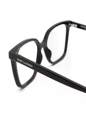 Saint Laurent Square-frame Glasses - Black