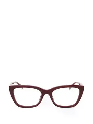 Saint Laurent Cat-eye Frame Glasses - Red