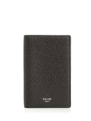 Celine Vertical Leather Card Holder