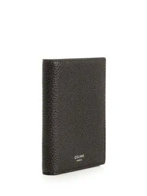 Celine Vertical Leather Card Holder