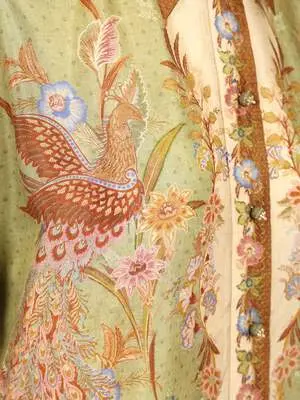 Zimmermann Indra Printed Silk Shirt - Multicolor