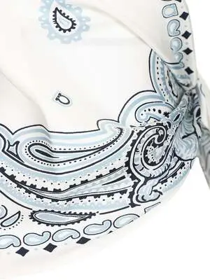 FERRAGAMO Arabesque Print Scarf Top