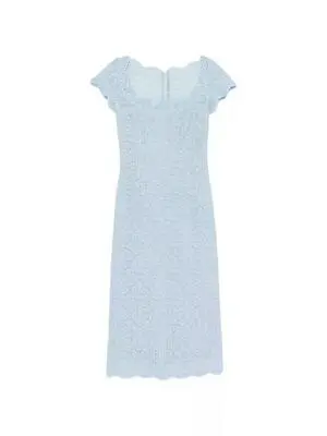 Ermanno Scervino Lace Midi Dress