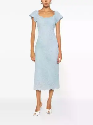 Ermanno Scervino Lace Midi Dress