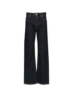 Fendi Long Cotton Jeans - Blue